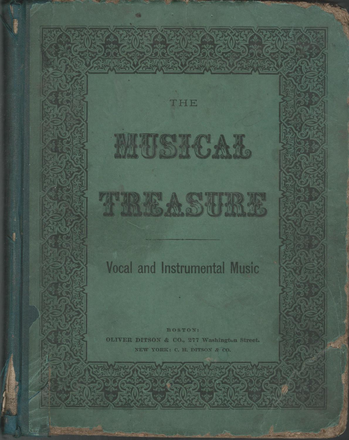 The Musical Treasure: A Collection of Vocal and Instrumental Music for ...