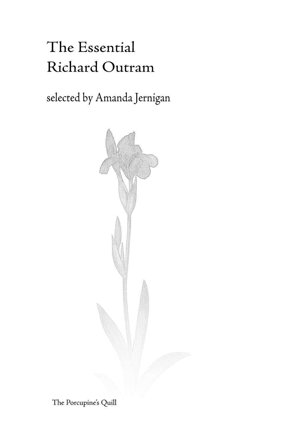 The Essential Richard Outram by Richard Outram: New Soft cover (2011 ...