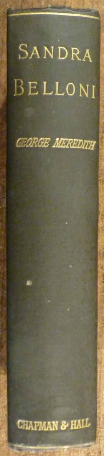 Sandra Belloni Originally Emilia in England by Meredith, George: Good ...