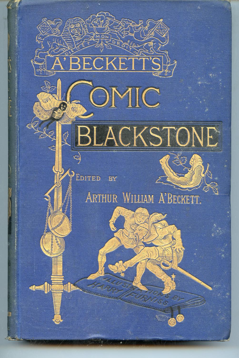 The Comic Blackstone by Gilbert Abbott A'Beckett: Very Good Hardcover ...