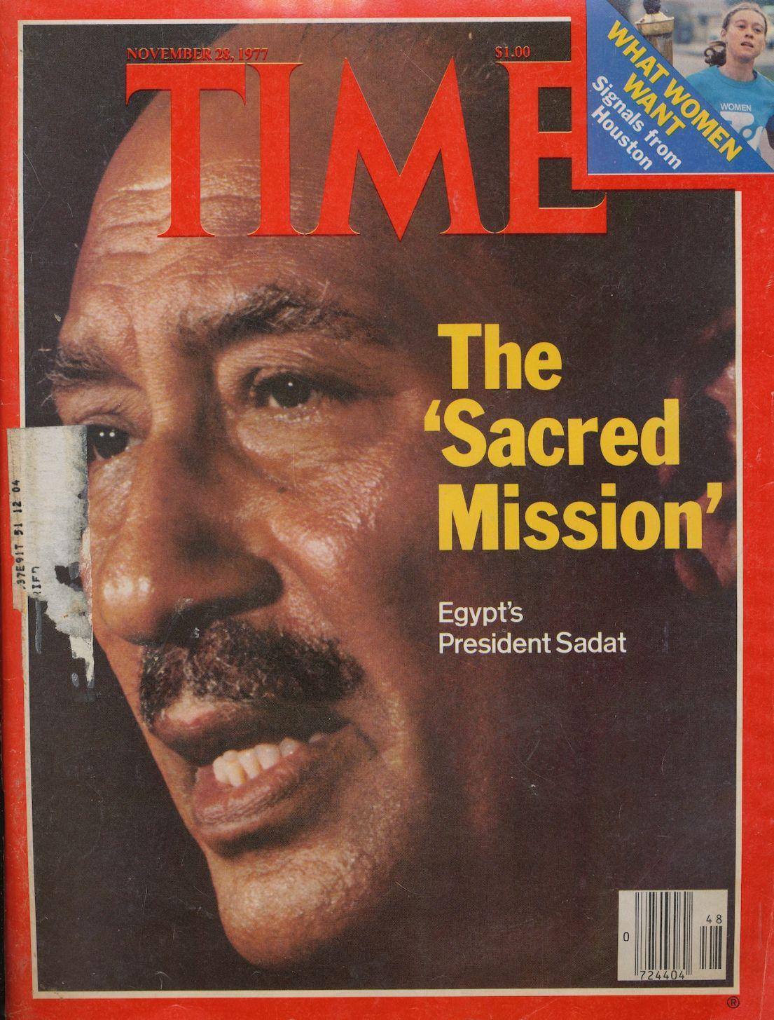 Time Magazine November 28 1977 - Egypt's President Sadat par Hadley ...