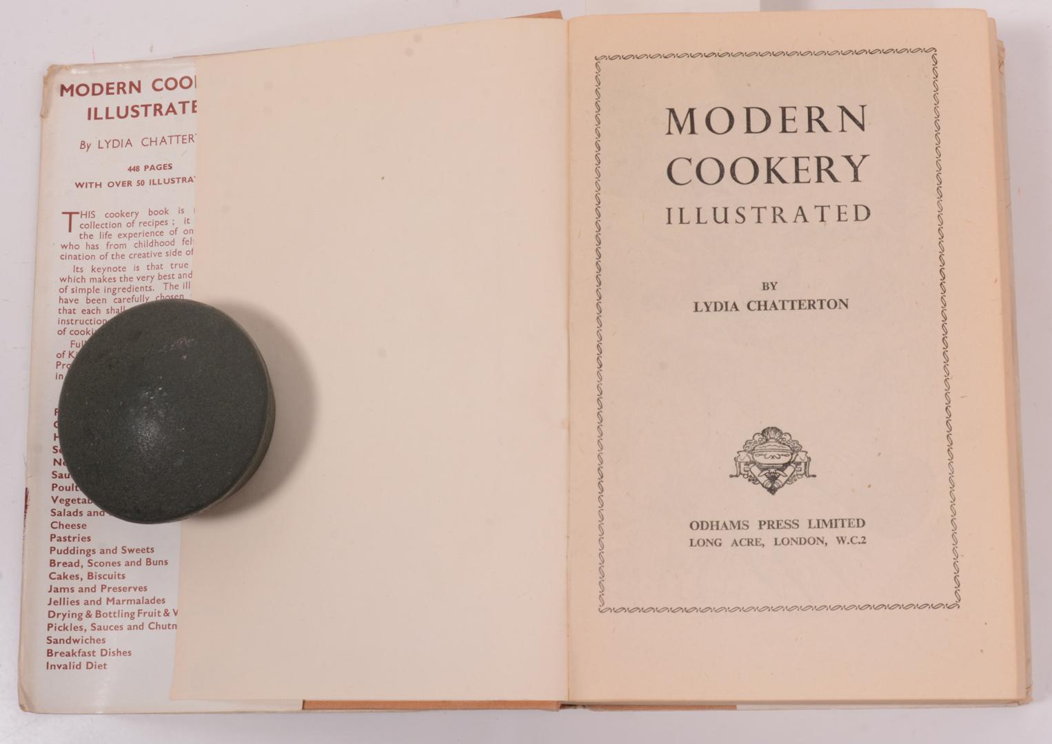 Modern Cookery Illustrated by Chatterton, Lydia: Good Hardcover (1917 ...