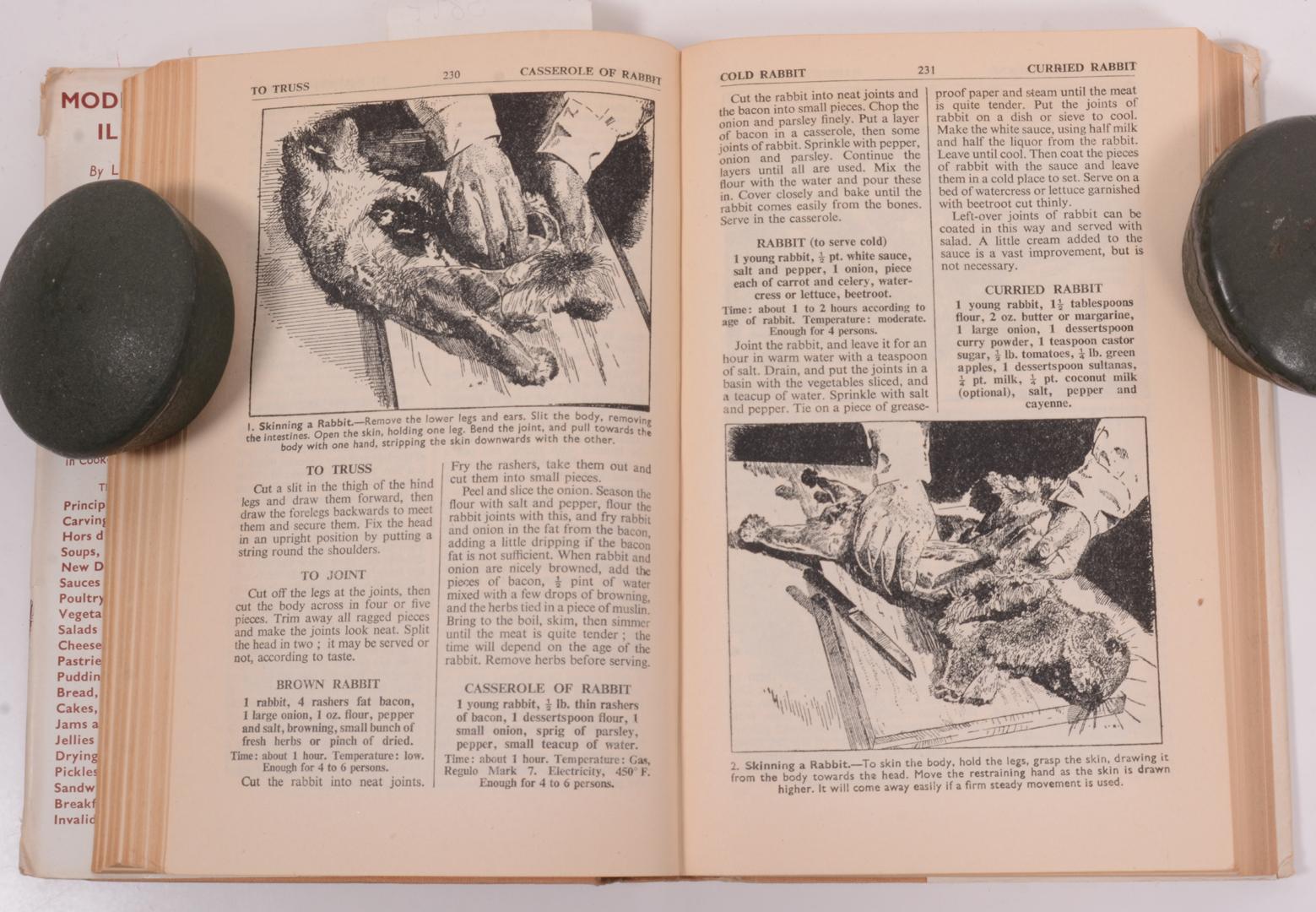 Modern Cookery Illustrated by Chatterton, Lydia: Good Hardcover (1917 ...