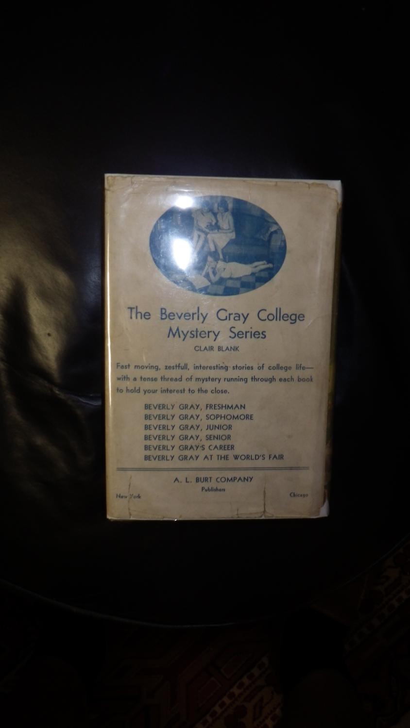 Beverly Gray At The World's Fair College Mystery Series#6 Original DJ ...