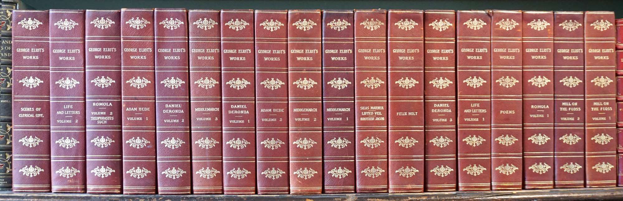 The Complete Works of George Eliot in Eighteen Volumes. The Westminster ...