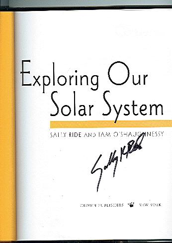 EXPLORING OUR SOLAR SYSTEM by RIDE, SALLY / O'Shaughnessy, Tam: As New ...