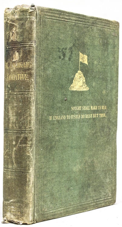 A Narrative by Head, Sir Francis B., Bart: (1839) First edition, with ...