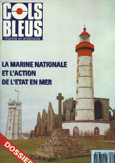 COLS BLEUS. HEBDOMADAIRE DE LA MARINE ET DES ARSENAUX N°2128 DU 15 JUIN ...