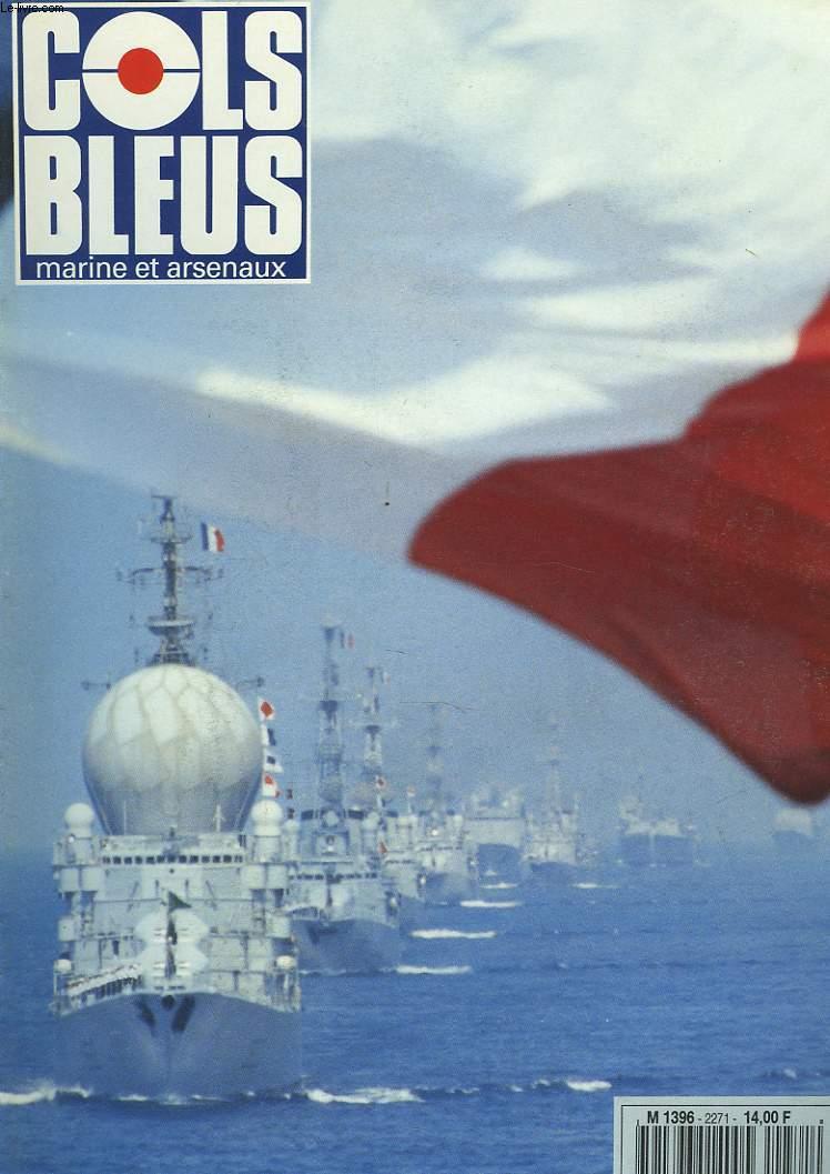 COLS BLEUS. HEBDOMADAIRE DE LA MARINE ET DES ARSENAUX N°2271 DU 3 ...