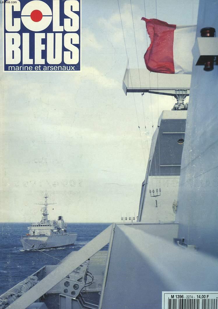 COLS BLEUS. HEBDOMADAIRE DE LA MARINE ET DES ARSENAUX N°2274 DU 24 ...