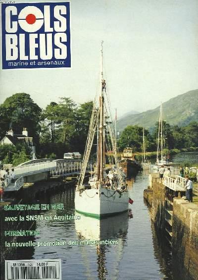 COLS BLEUS. HEBDOMADAIRE DE LA MARINE ET DES ARSENAUX N°2327 DU 18 ...