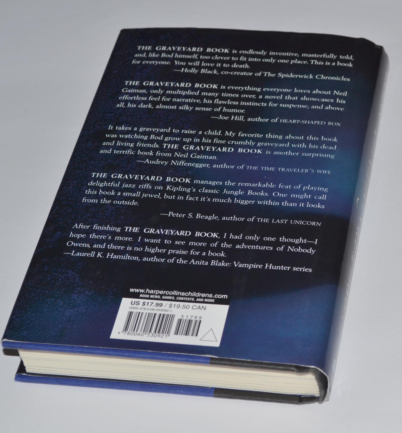 The Graveyard Book by Gaiman, Neil: Fine Hardcover (2008) 1st Edition ...