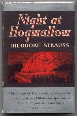 Night at Hogwallow by STRAUSS, Theodore: Fine Hardcover (1937 ...