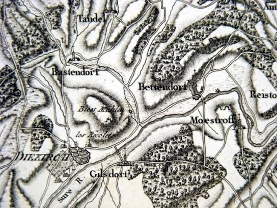 "58. Bitbourg". by Bitburg -: Map | Antiquariat Peter Fritzen