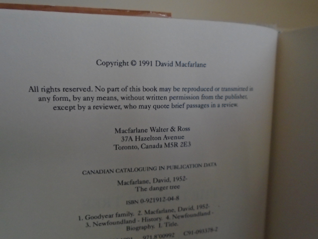 The Danger Tree: Memory, War, and the Search for a Family's Past [1st ...