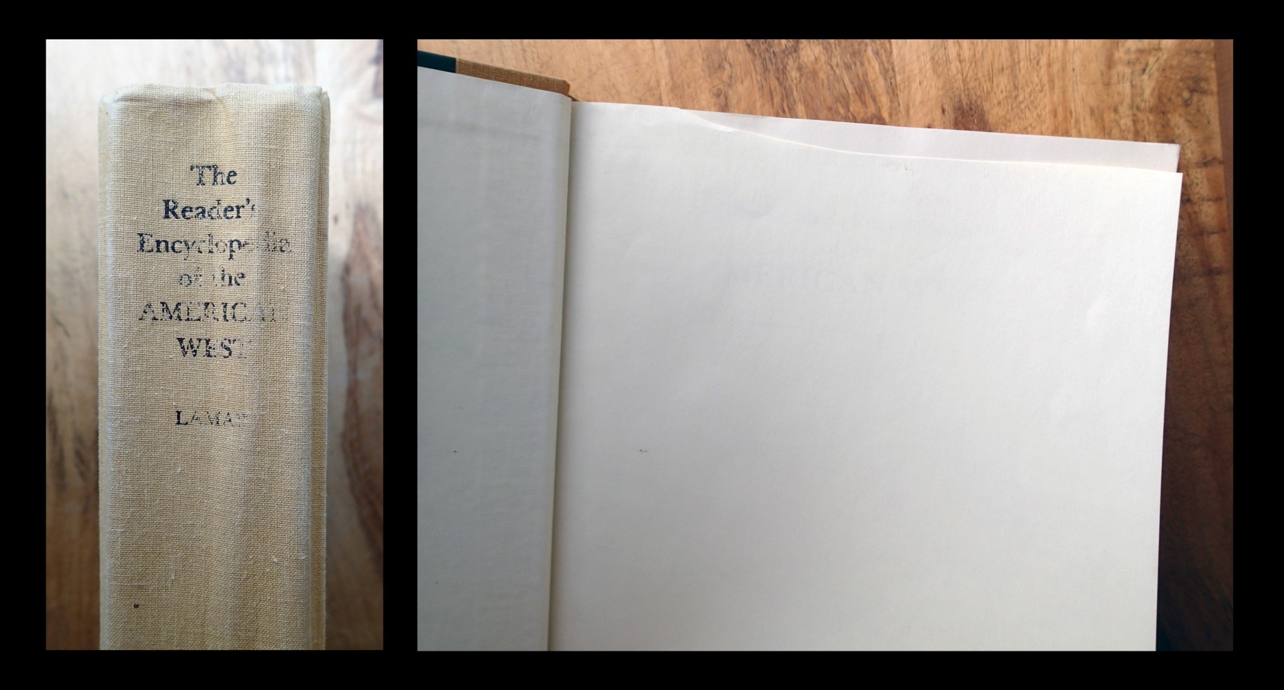 THE READER'S ENCYCLOPEDIA OF THE AMERICAN WEST by Lamar, Howard Roberts ...