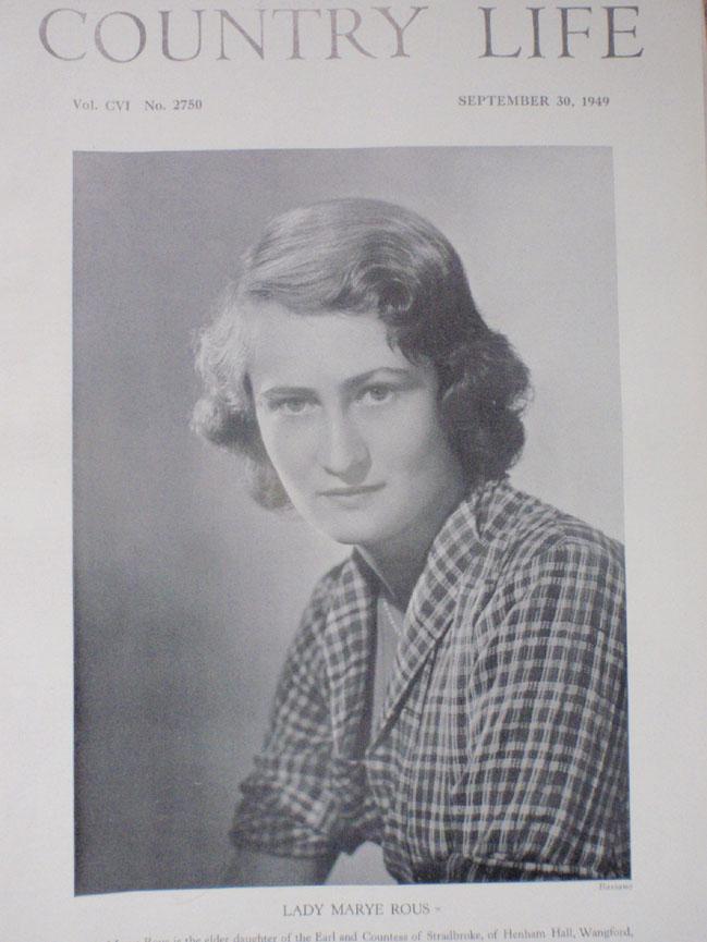 Three Original Issues of Country Life Magazine Dated September 30th ...