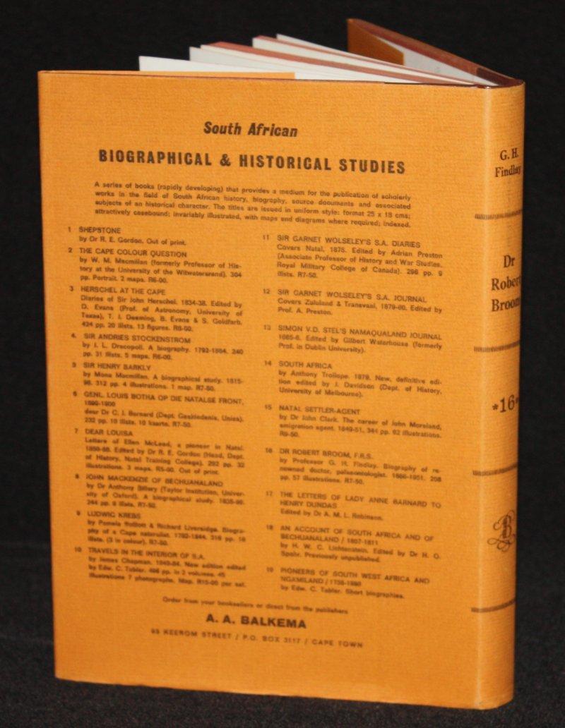 Dr. Robert Bloom: Palaeontologist & Physician 1866 - 1951 by Dr. George ...