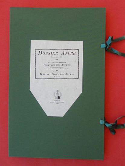 DOSSIER ANCRE, France, 18ème siècle - Fabrique des Ancres (I ...