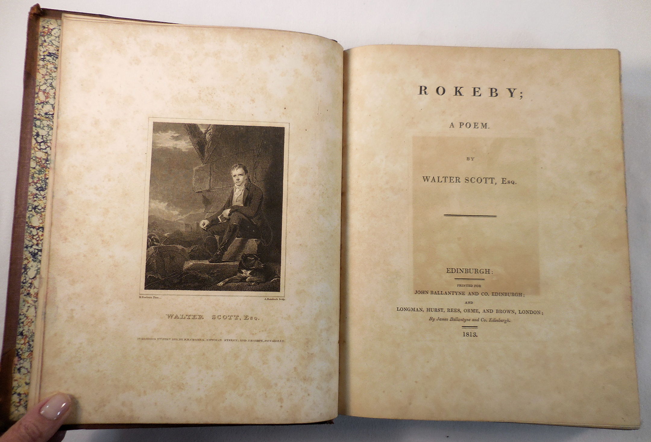 Rokeby: A Poem [Bound together with:] The Vision of Don Roderick: A ...