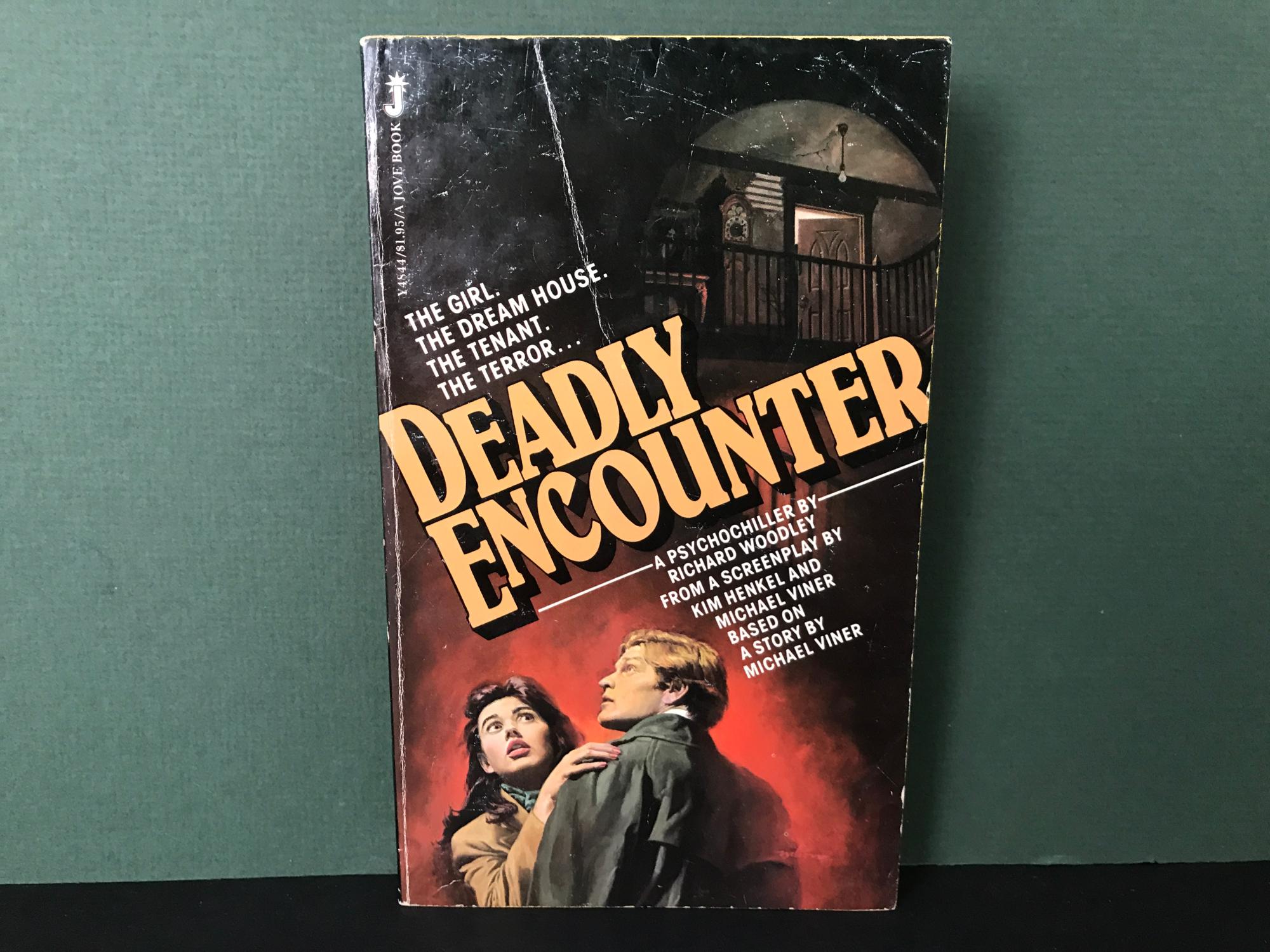 Deadly Encounter by Woodley, Richard: Very Good Pictorial Wraps (1980 ...