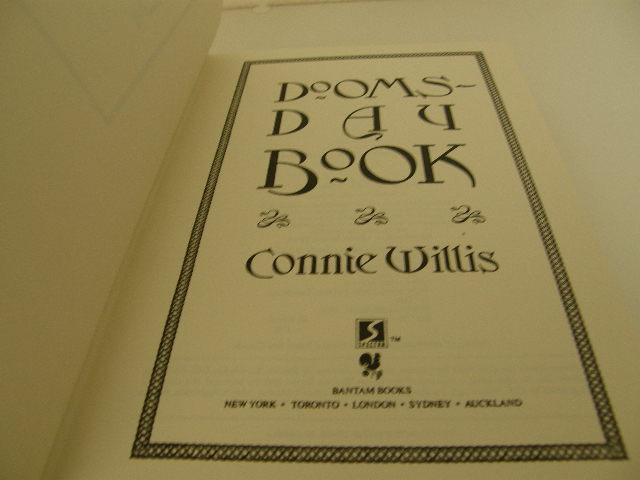 Doomsday book by Willis, Connie: As New Hardcover (1992) 1st Edition ...