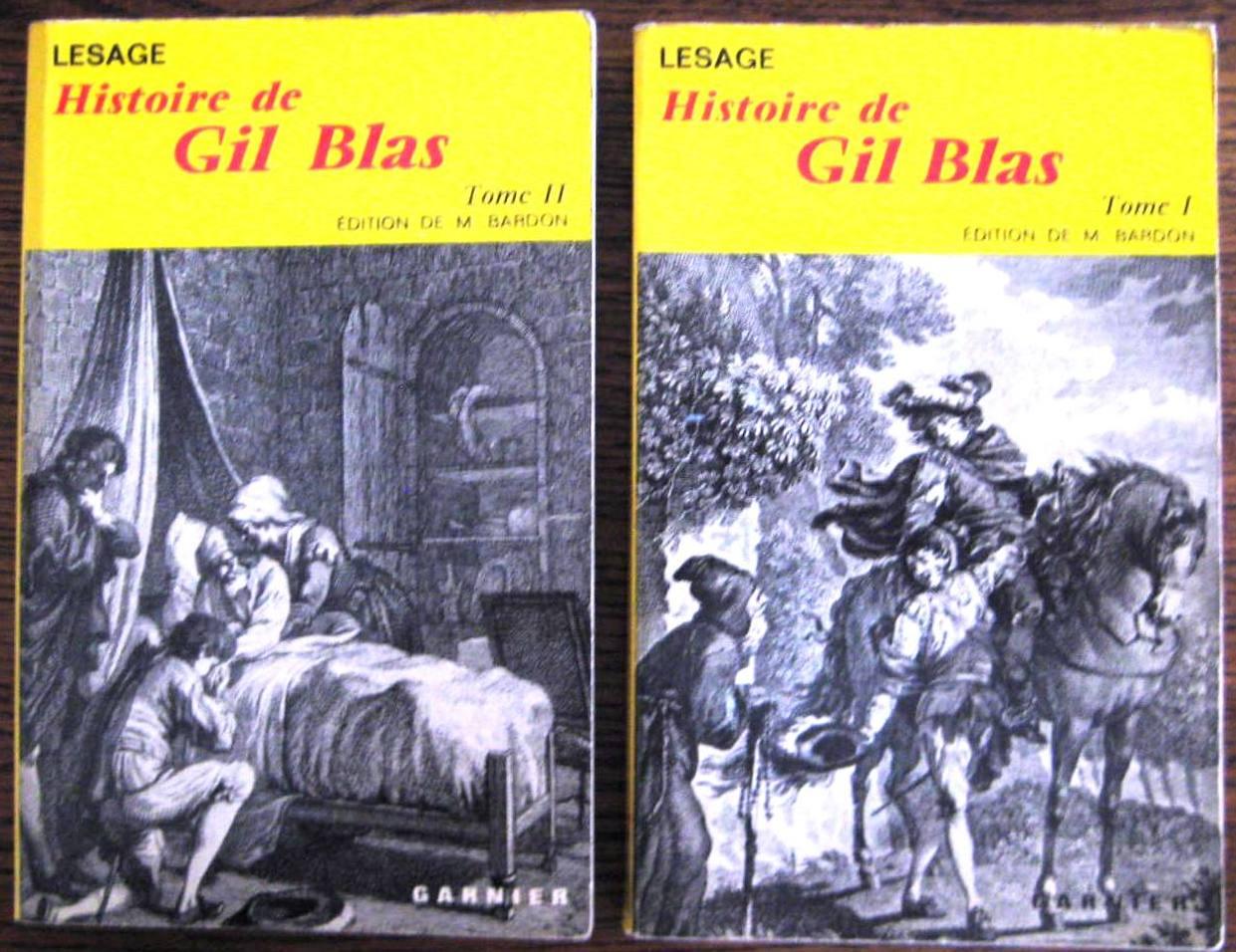 Histoire de Gil Blas 2 Tomes by Lesage: Bon Couverture souple (1966 ...