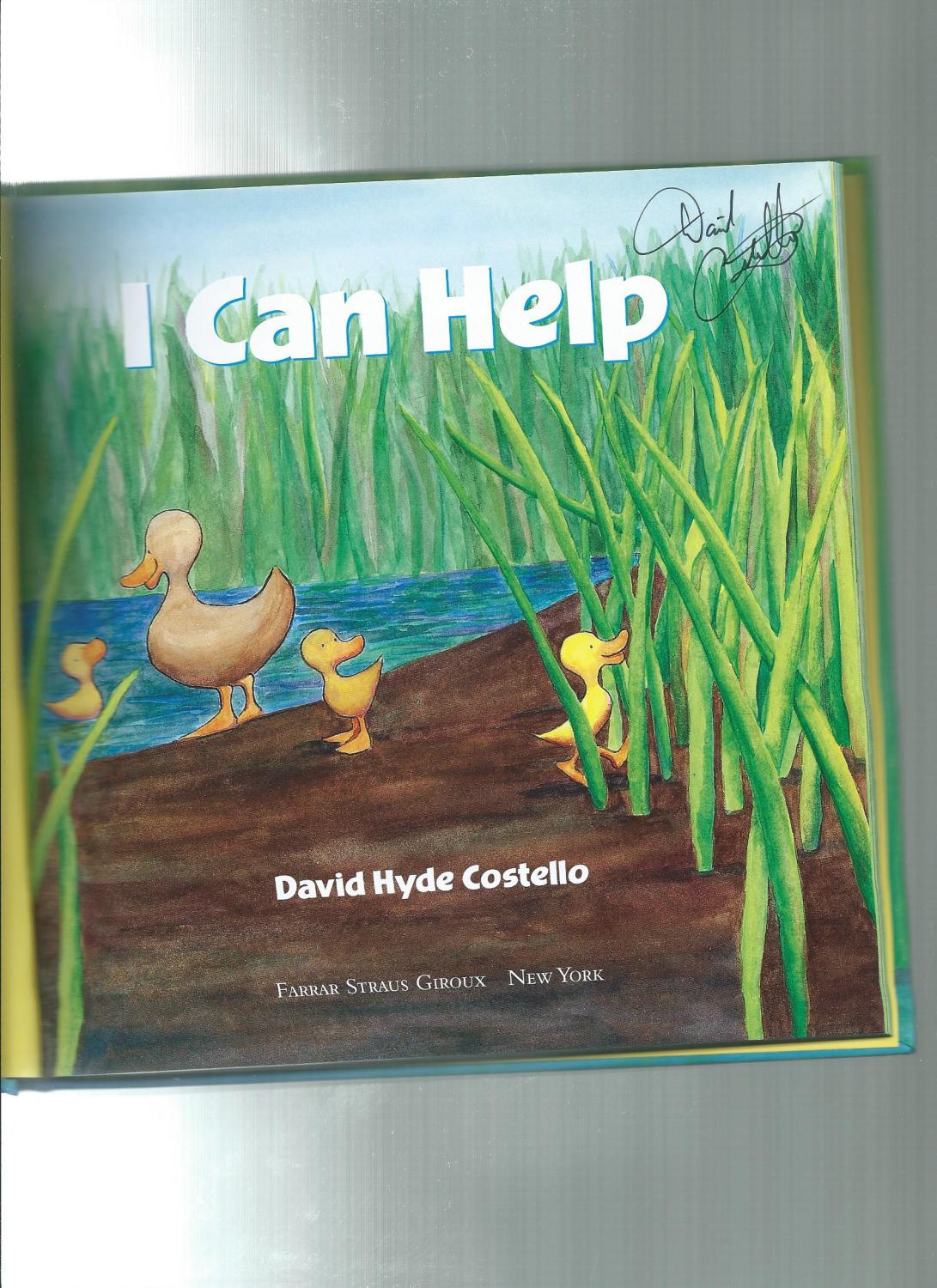 I CAN HELP by COSTELLO, DAVID HYDE: As New Hardcover (2010) 1st Edition ...