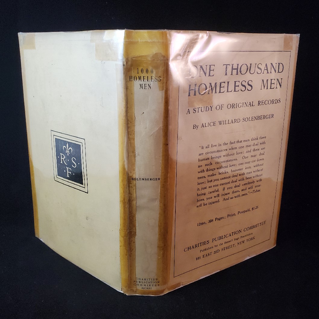 One Thousand Homeless Men: A Study of Original Records by solenberger ...