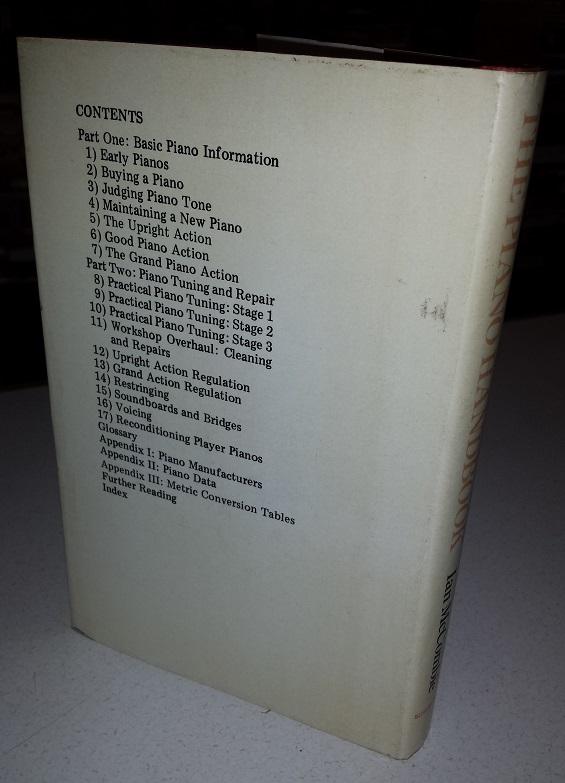 The Piano Handbook by McCombie, Ian: Near Fine Hardcover (1981) 1st ...