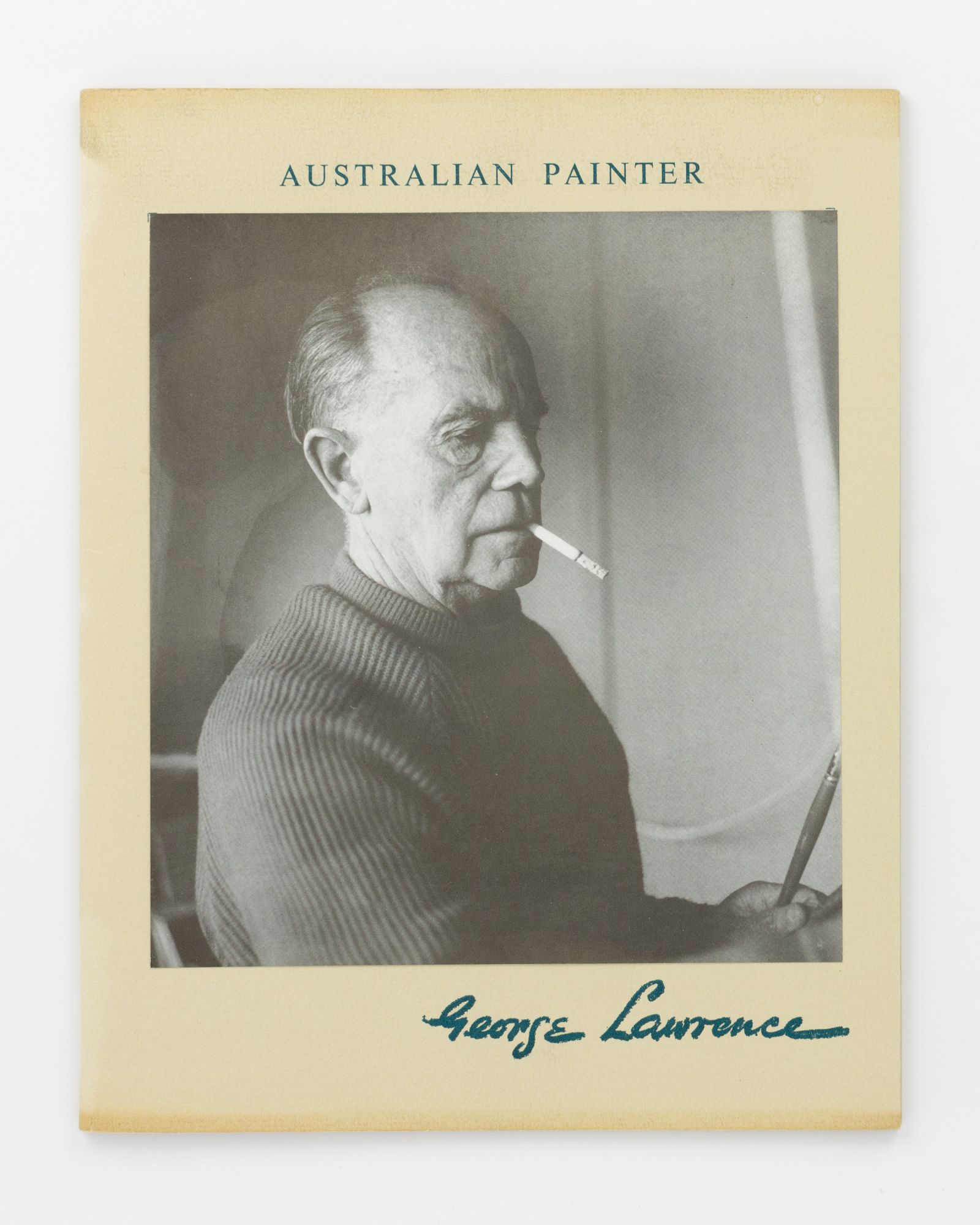 George Lawrence. Text on the artist's life by Roland Wakelin ...