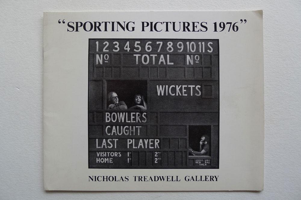 'Sporting Pictures 1976'. Nicholas Treadwell Gallery. December 7th till ...