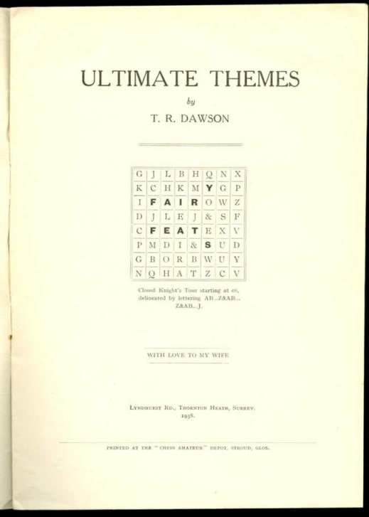 Ultimate Themes de Thomas Rayner Dawson (1889-1951): Very Good Soft ...