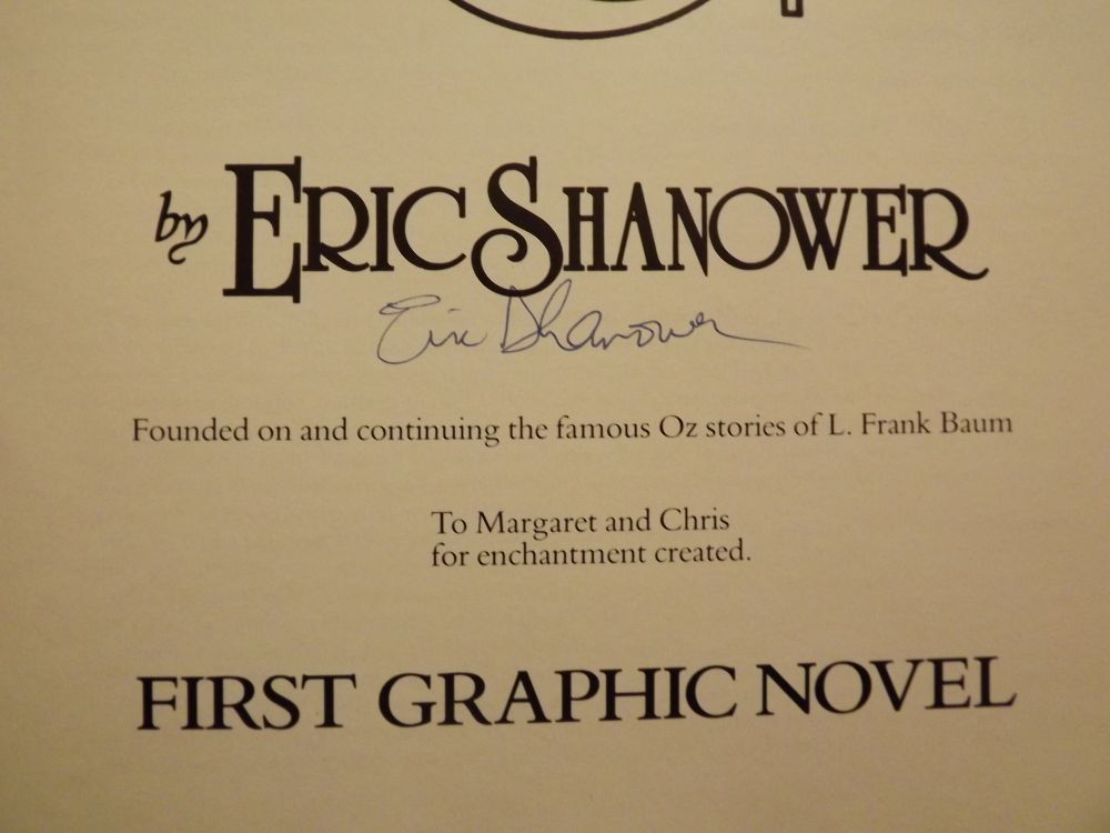 THE ENCHANTED APPLES OF OZ by SHANOWER, Eric: (1986) Signed by Author(s ...