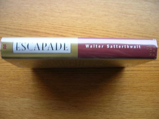 Escapade by Satterthwait, Walter: Fine Hardcover (1995) 1st Edition ...