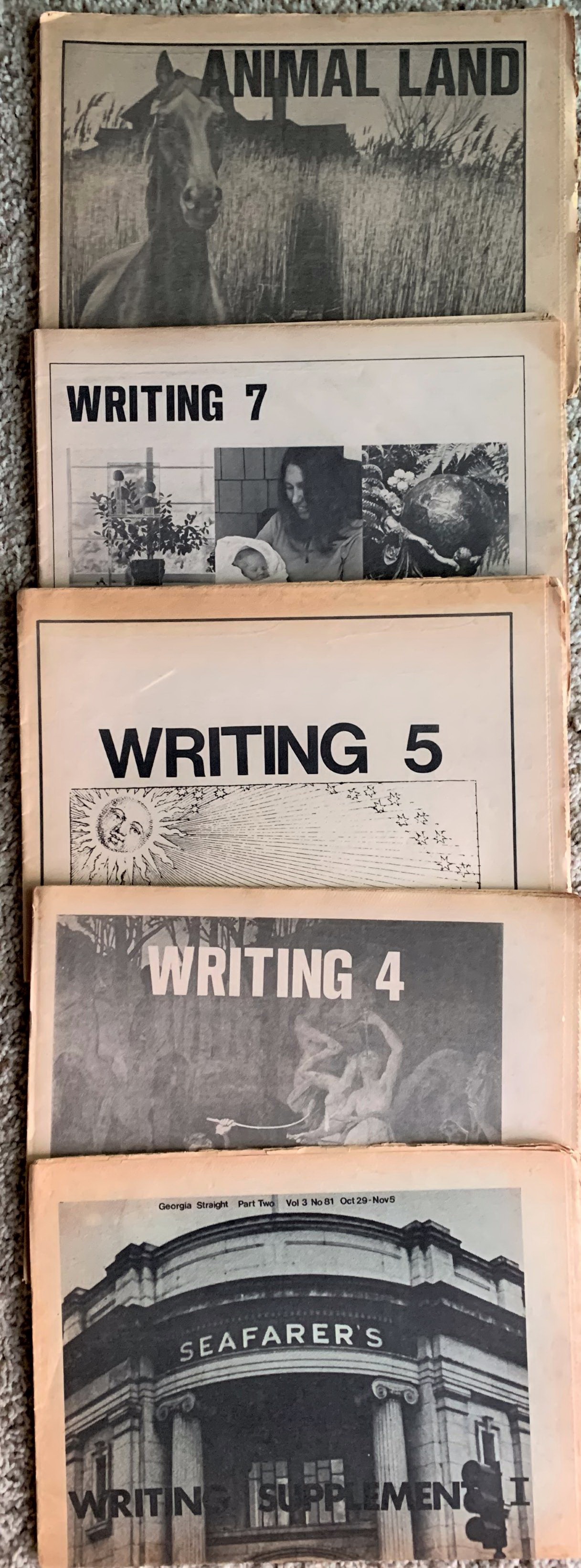 [5 Issues] Writing Supplement 1; Writing 4, 5, 7 & Animal Land, Writing ...