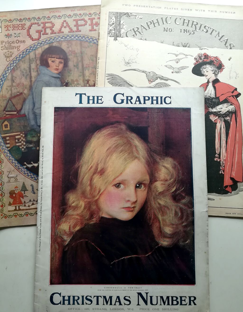 The Graphic. Christmas Number 1895, 1900, 1912.: Folio. Orig.-Brosch ...