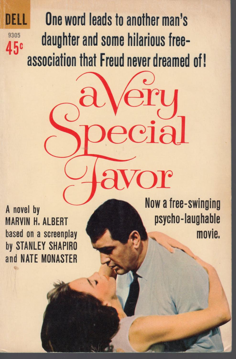 A Very Special Favor by Albert, Marvin A.: Very Good Plus Soft cover ...