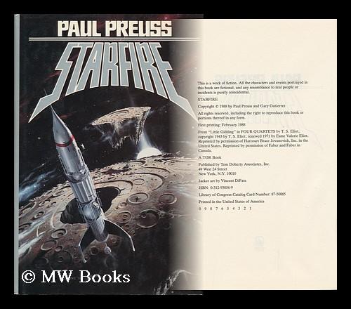 Starfire / Paul Preuss by Preuss, Paul 1942-): (1988) First Edition ...