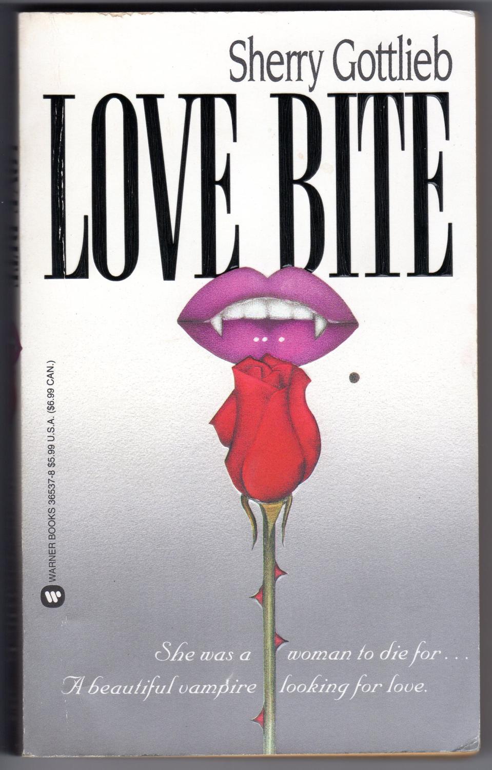 LOVE BITE by Gottlieb, Sherry: Very Good Plus Soft cover (1994) 1st ...