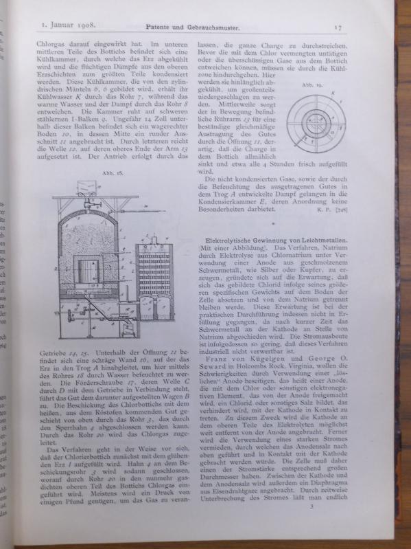 Zeitschrift für chemische Apparatenkunde. Dritter ( 3. ) Jahrgang 1908 ...