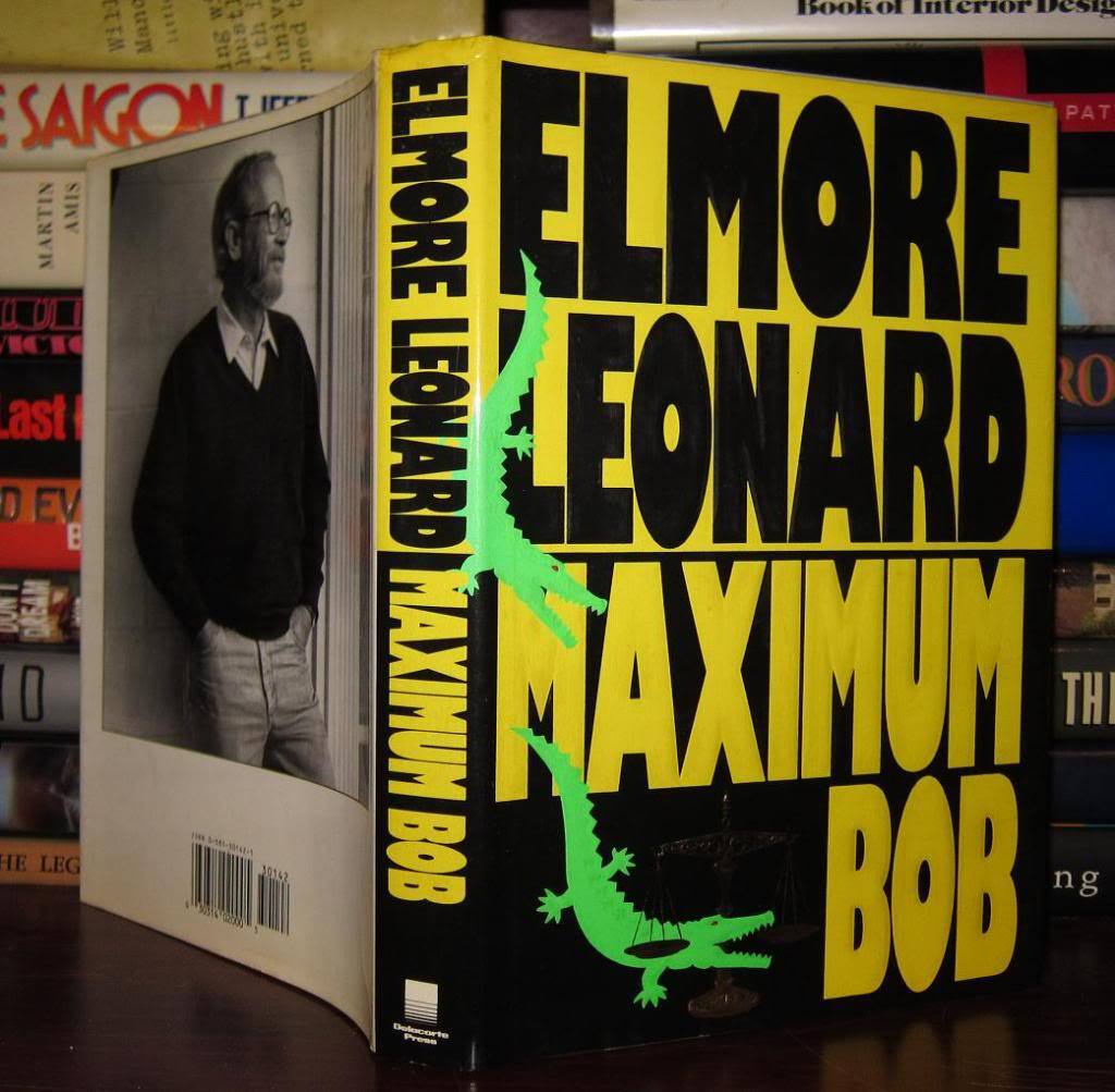 MAXIMUM BOB by Leonard, Elmore: Hardcover (1991) First Edition; First ...