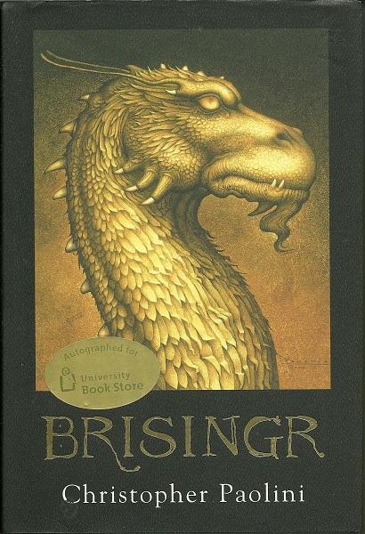 Brisngr Inheritance Book Three by Christopher Paolini: Fine Hardcover ... Brisngr Inheritance Book Three by Christopher Paolini: Fine Hardcover ...