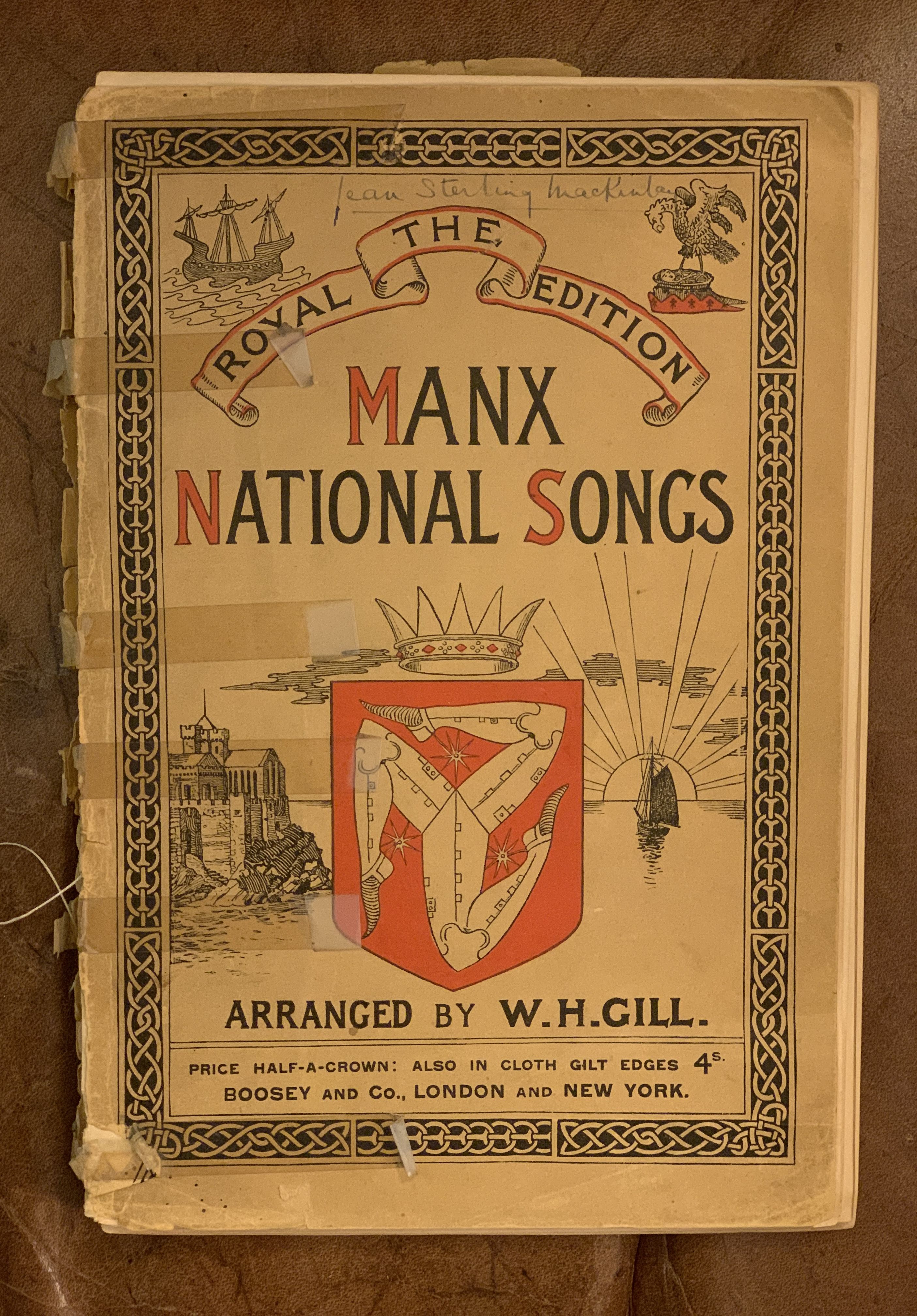 Manx National Songs by W. H. Gill Arranged: Good- Paperback (1896 ...
