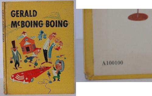 Gerald McBoing Boing by Dr. Seuss: Very Good Hardcover (1952) 1st ...