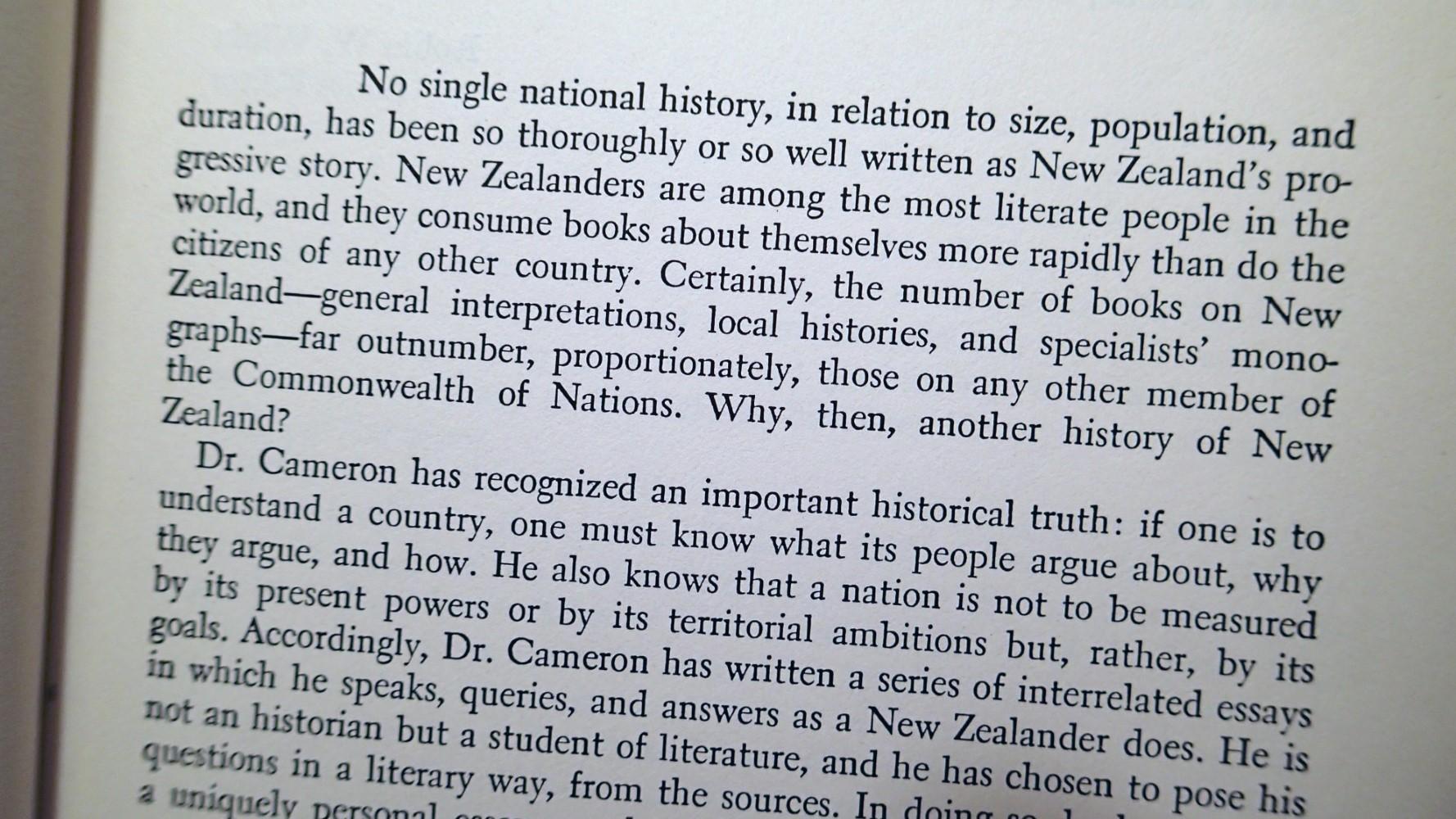 NEW ZEALAND : The Modern Nations in Historical Perspective Series by ...