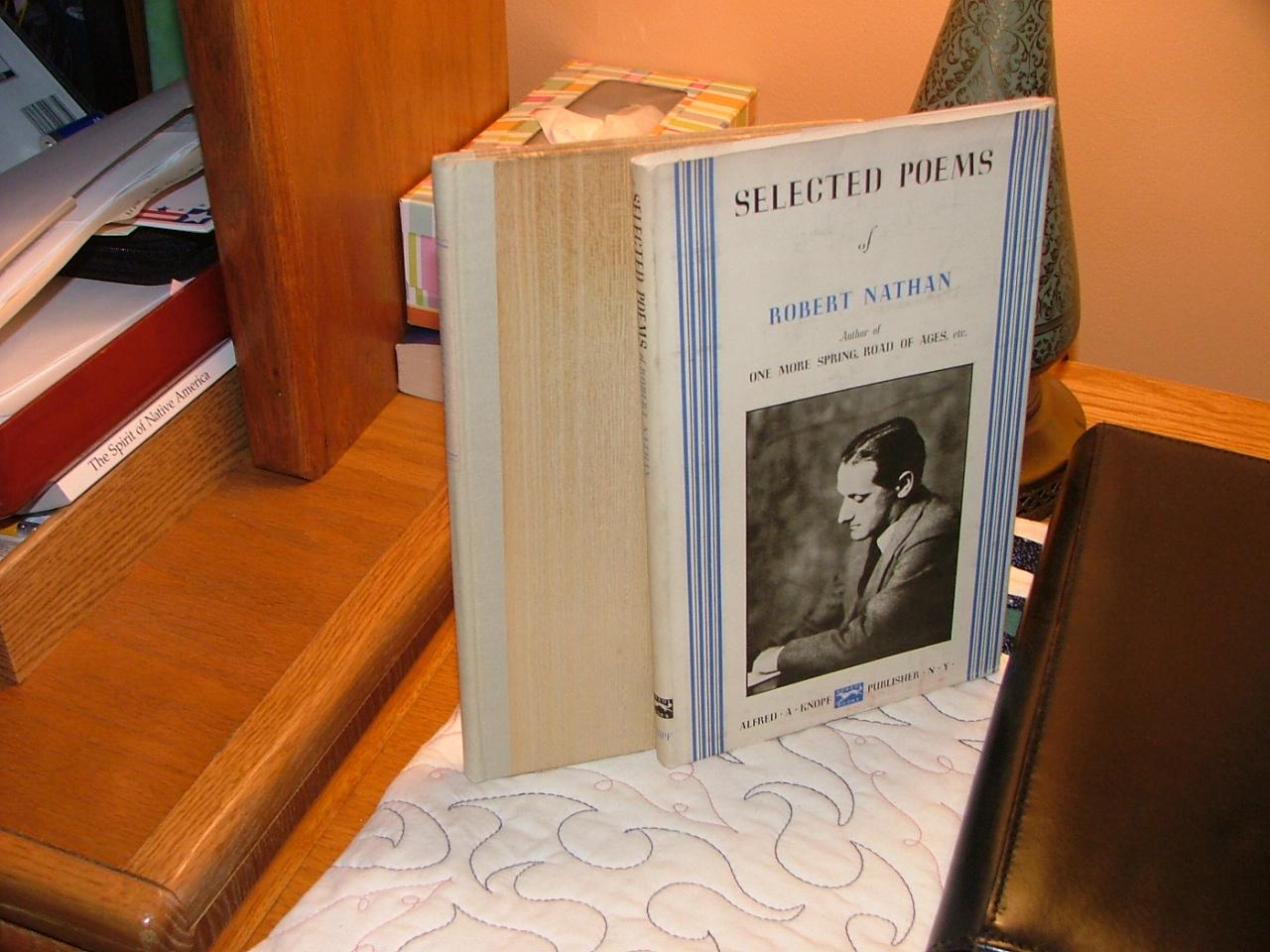 Selected Poems of Robert Nathan by Robert Nathan: Fine Hardcover (1935 ...