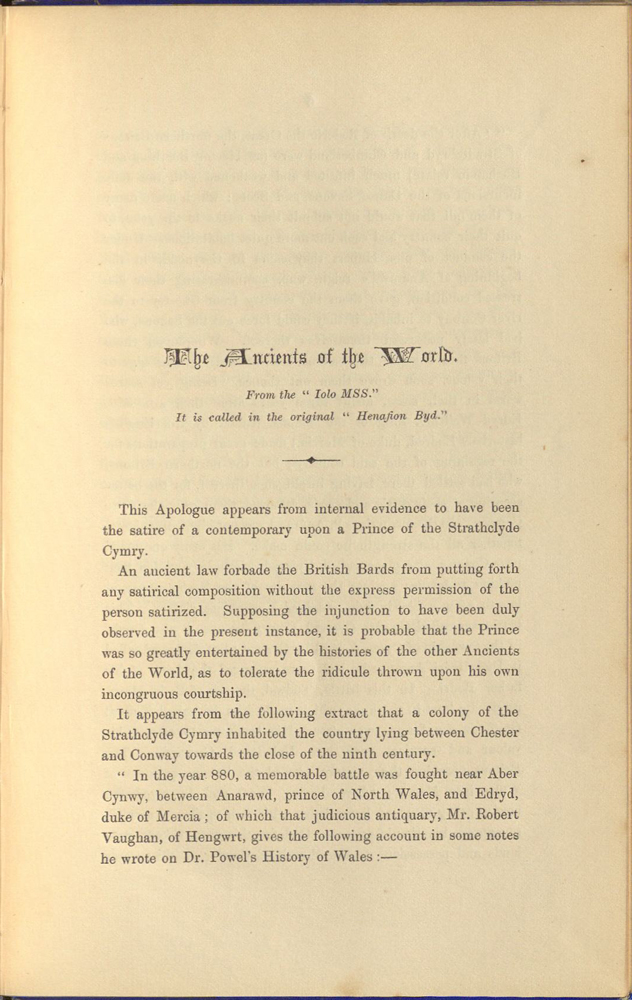 Celtic Fables, Fairy Tales, & Legends Chiefly from Ancient Welsh ...