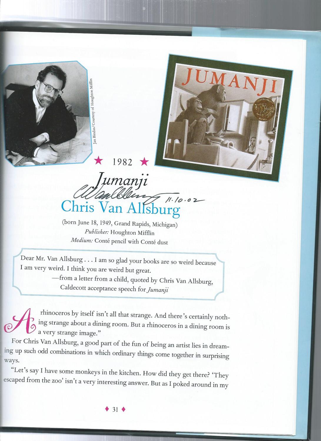 CALDECOTT CELEBRATION : Six Artists and Their Pahs to the CALDECOTT ...