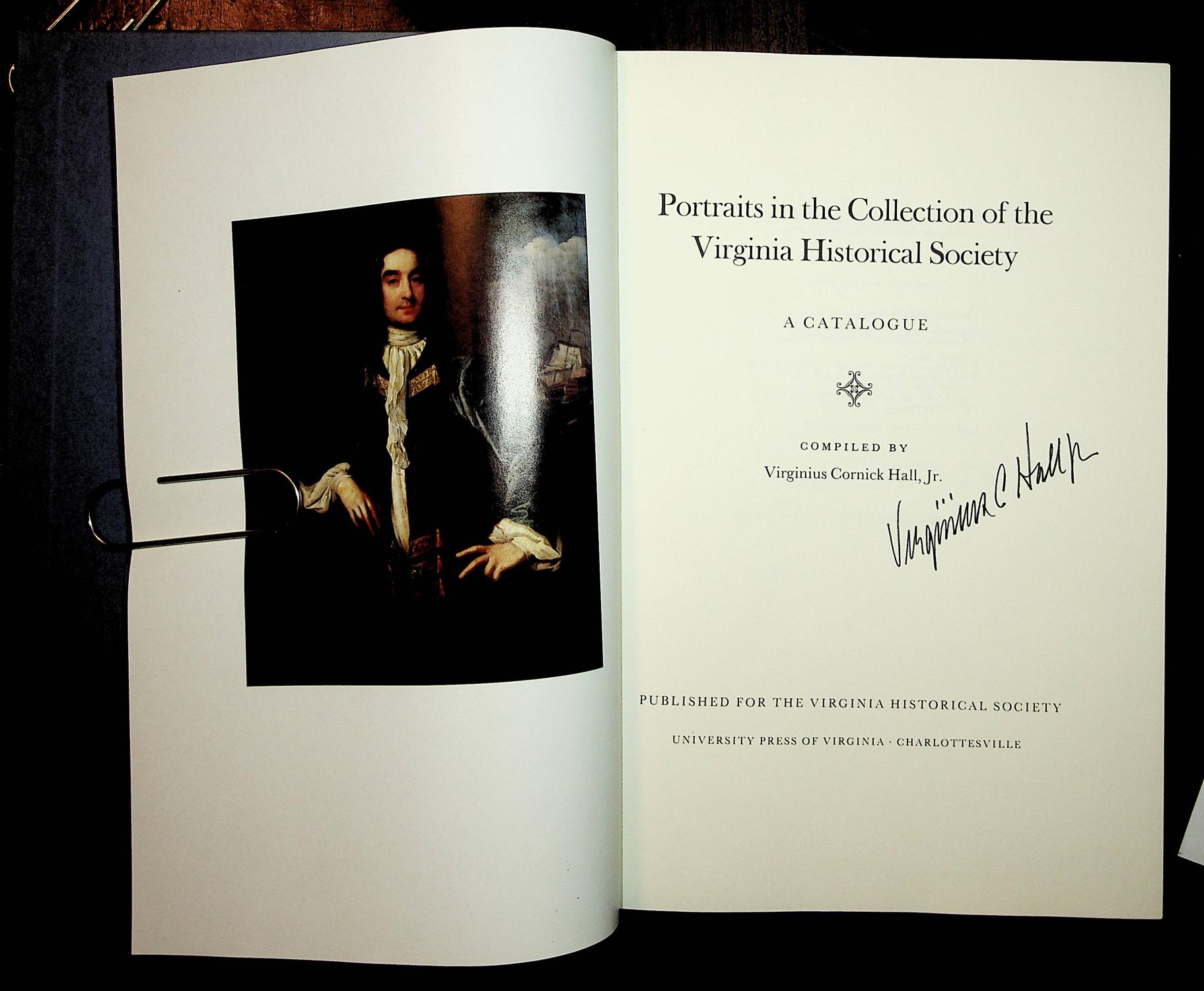 Portraits in the Collection of the Virginia Historical Society a ...